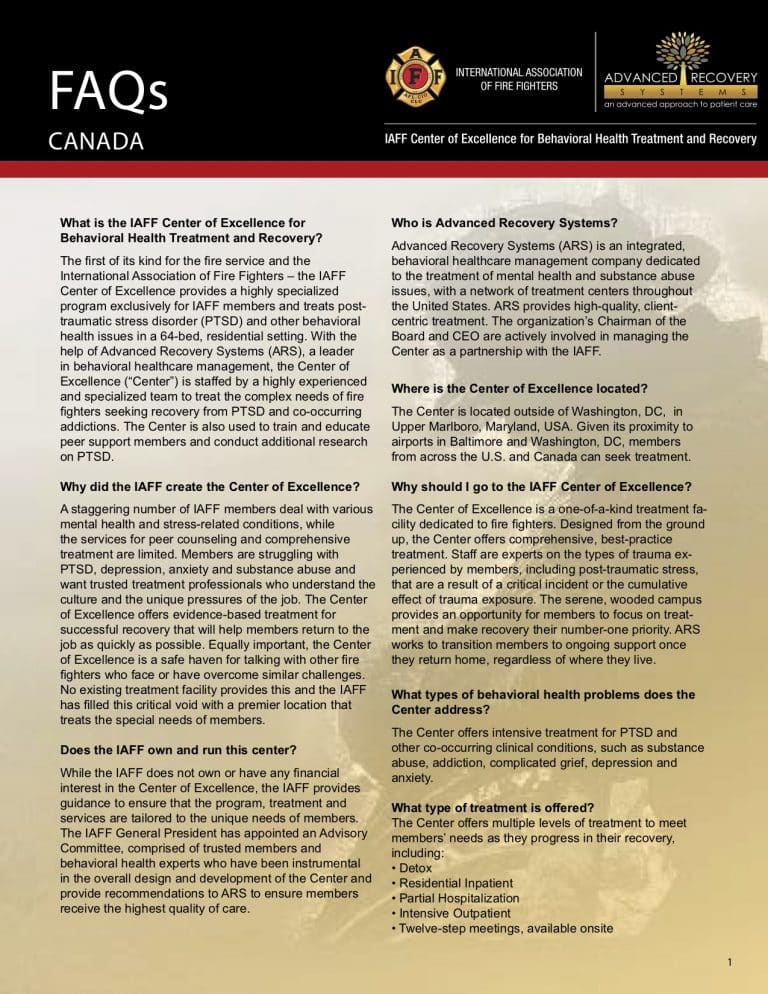 Resources - IAFFRecoveryCenter.com